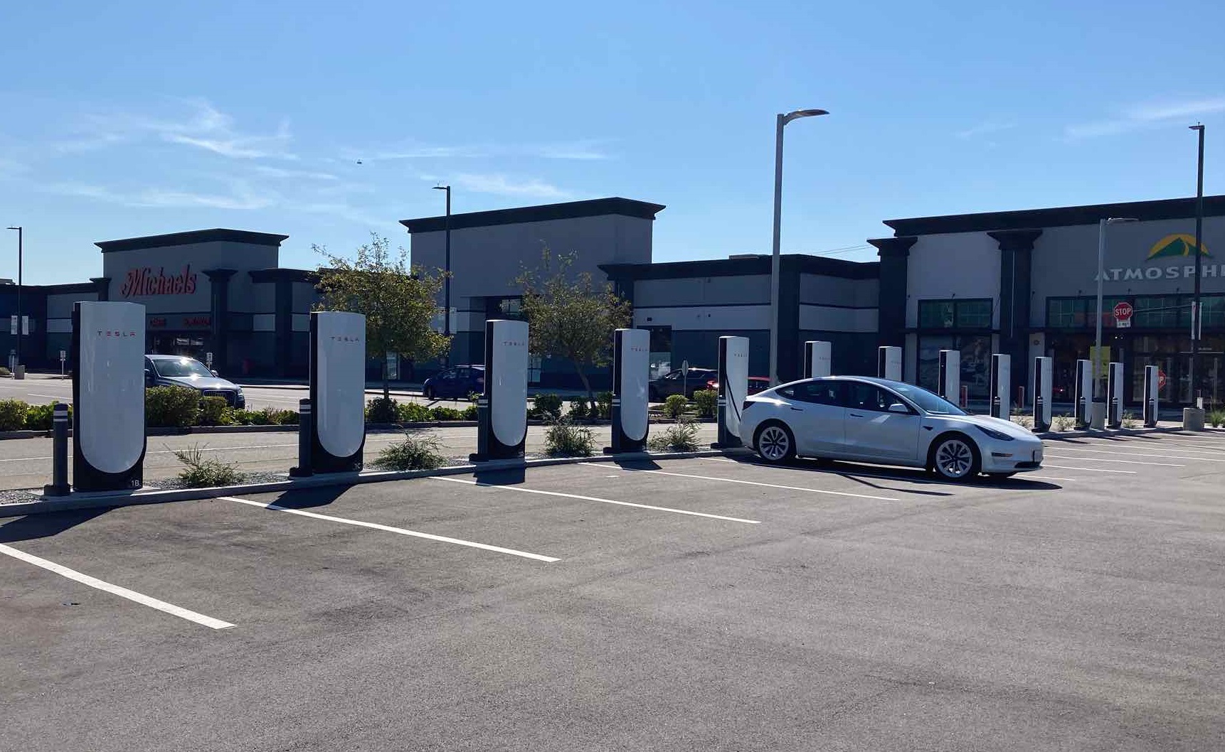 Tesla Started Installing V4 Superchargers in Canada