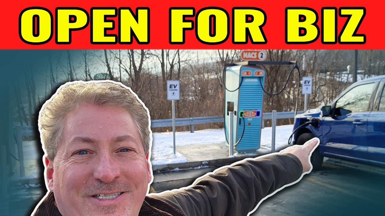 Watch State Of Charge's First Try of an Ionna Rechargery in Public Beta