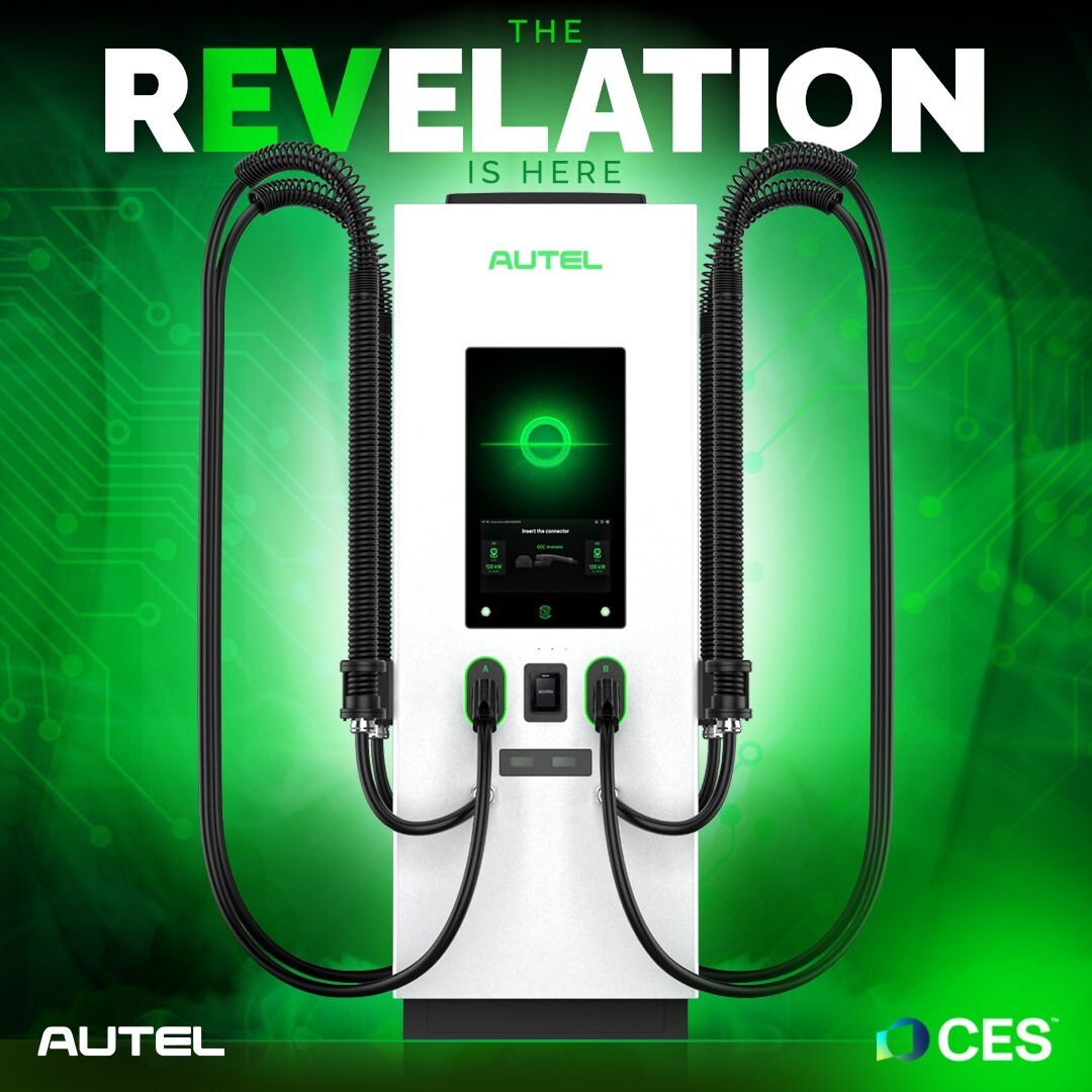 Autel Energy Introduces New 480-kW MaxiCharger at 2025 CES
