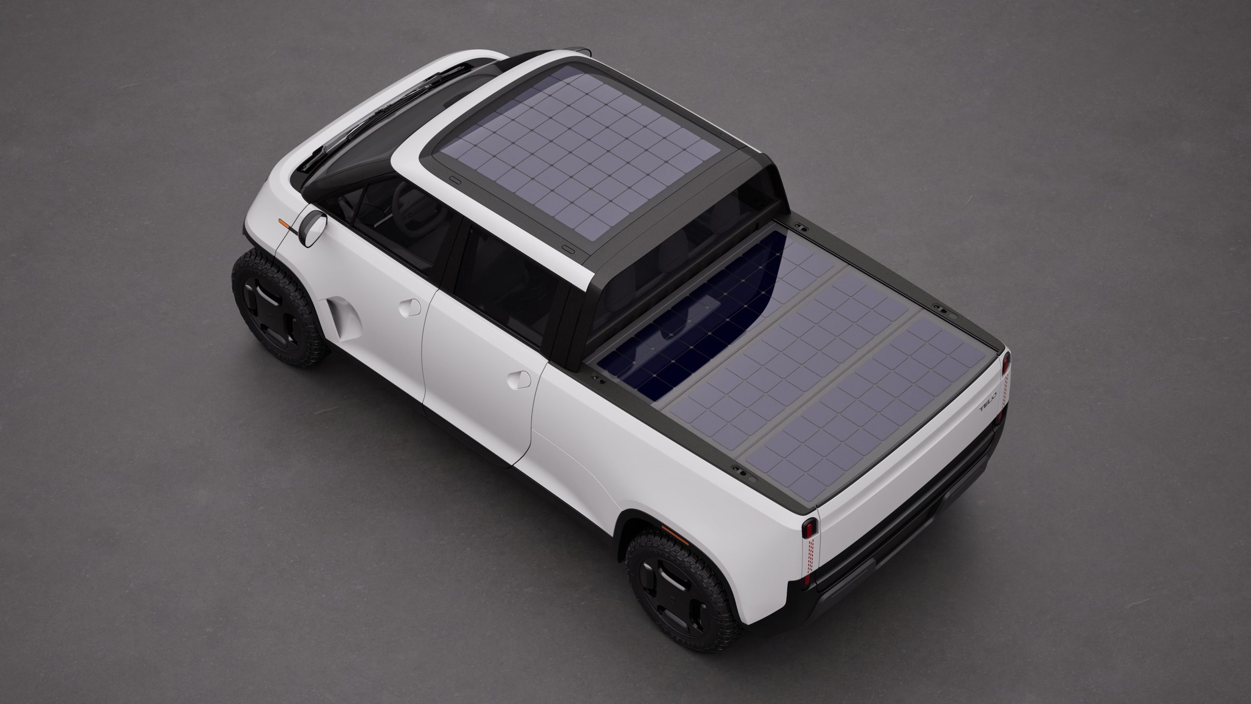 Telo Trucks Unveils MT1 Mini Pickup Truck With Solar-Powered Enhancements
