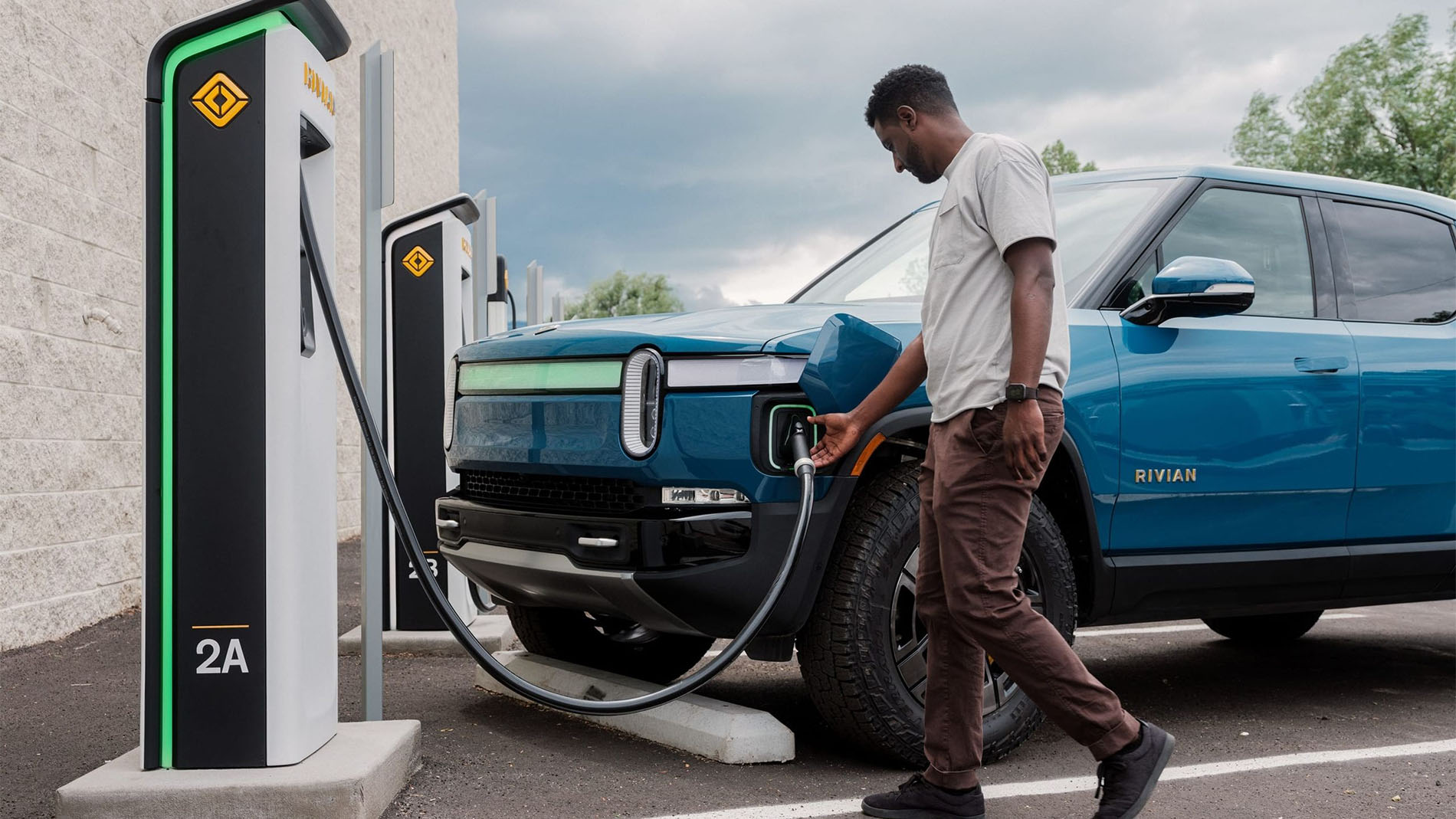 25% of Rivian Adventure Network Already Opened to Non-Rivian EVs