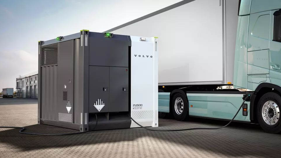 Volvo PU500: A Battery Energy Storage System With an Integrated Charger