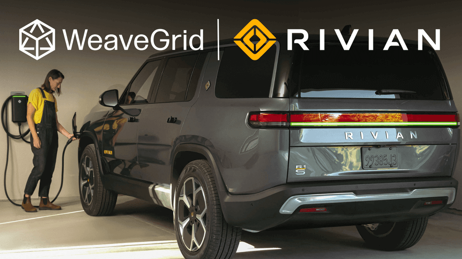 Rivian Partners With WeaveGrid to Offer Grid-Integrated Smart Charging