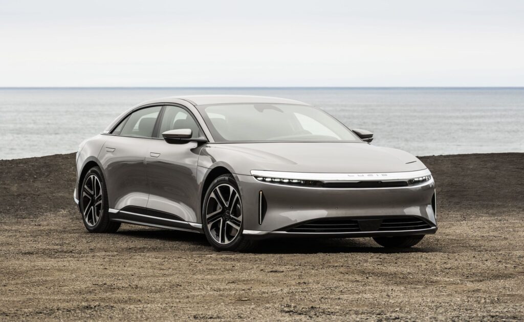 Lucid Air Sticks With The CCS1 Charging Port For 2026 Model Year